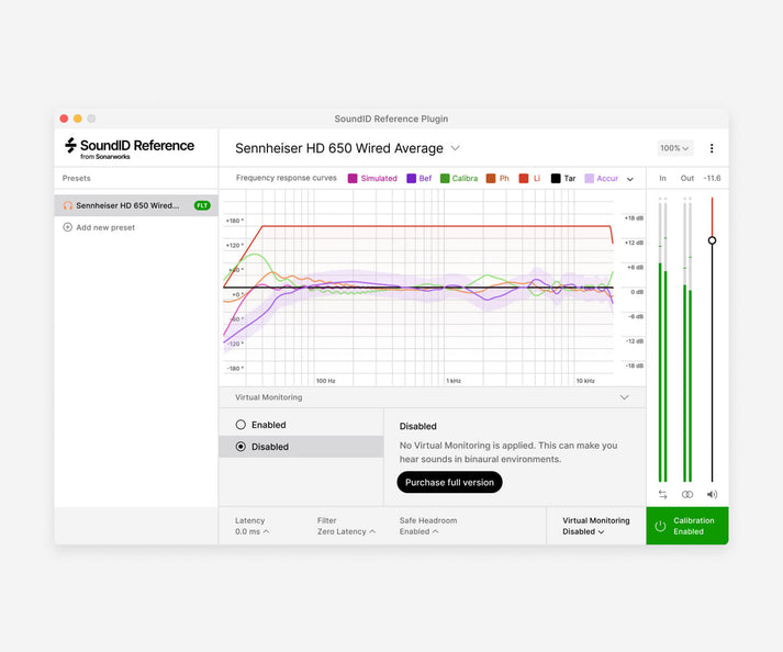 Virtual Monitoring Add-on | without Calibration Software – Sonarworks Store